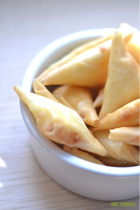 Recette : Samoussas au fromage (Ile de la Réunion)